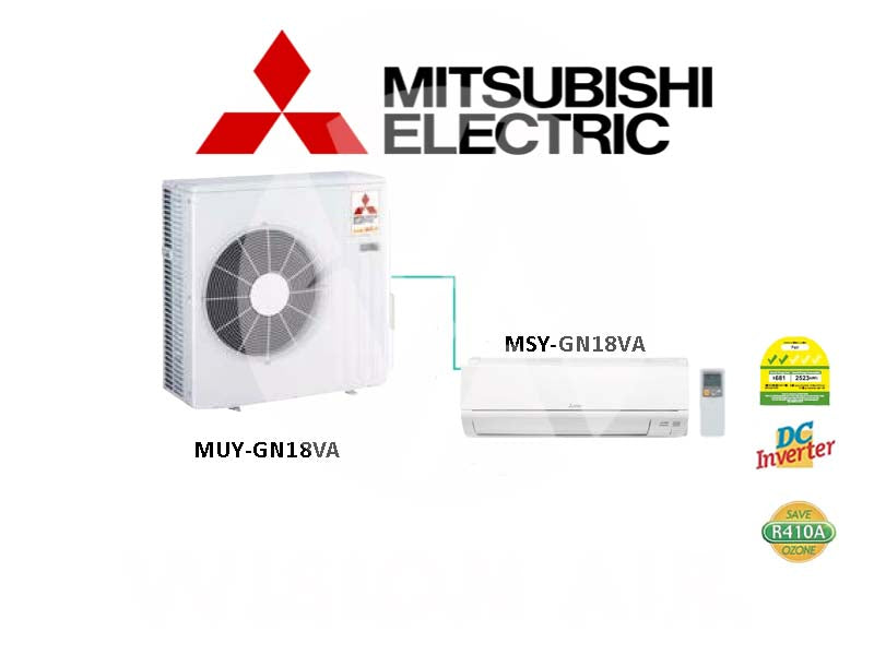 Mitsubishi Electric Starmex Single Split: MUY-GN13VA MSY-GN13VA NEW! – Vision Air